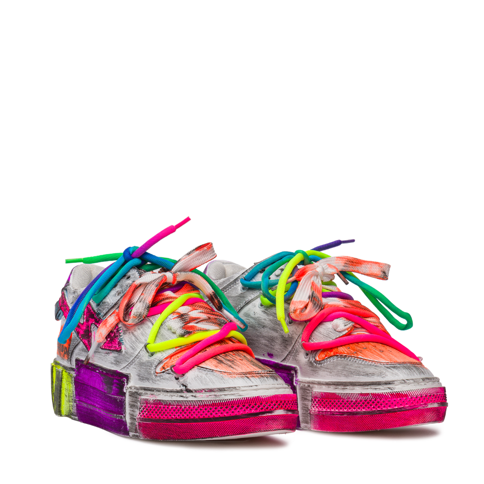 STRONG Rainbow Riot – Multicolor Italian Sneakers – CRISTIANZEROTRE